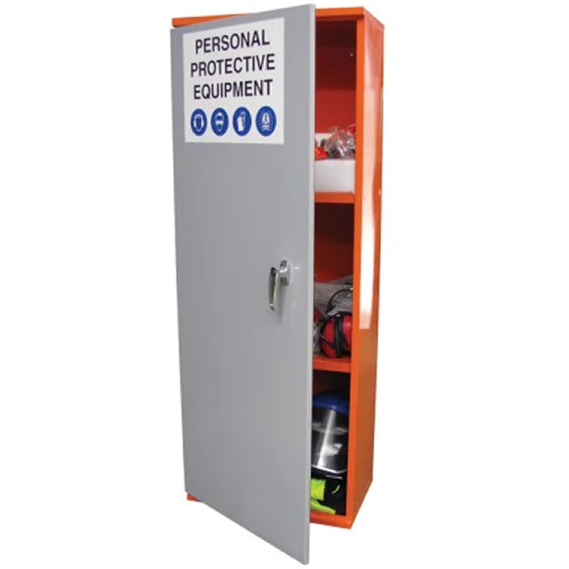 PPE Storage Cabinet Large Single Door with 3 x Shelves | Fork Extension ...